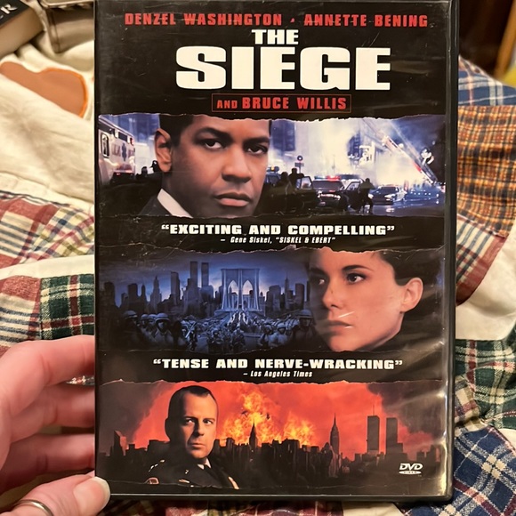 Media | The Siege Movie Dvd Denzel Washington Bruce Willis Suspense ...